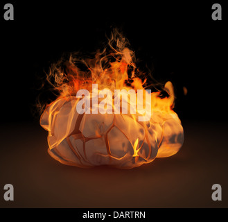 Angry frustrated man with exploding head and steam coming out of his ...