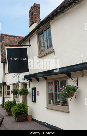 The George Hotel , Huntingdon, Cambridgeshire Stock Photo - Alamy