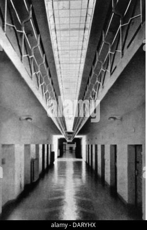 justice, penitentiary system, jail, prison, Spandau prison, exterior ...