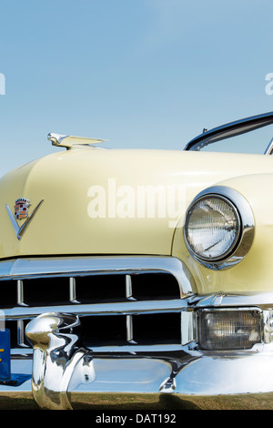 1950's Cadillac front end detail. Classic American car Stock Photo - Alamy