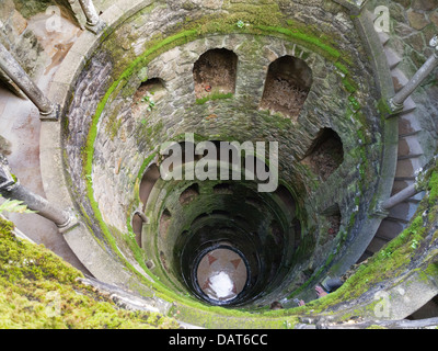 Labyrinthic Grotto at Quinta da Regaleira - Sintra, Portugal Stock ...