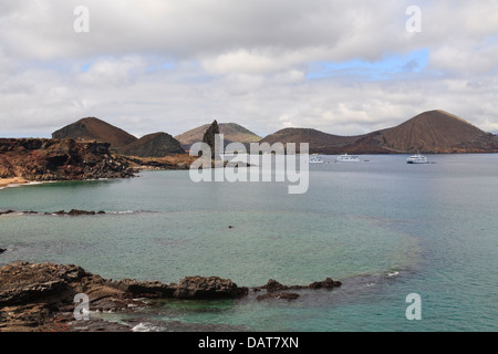 Pinnacle Rock, Bartolome Island, Galapagos Islands, Ecuador Stock Photo ...