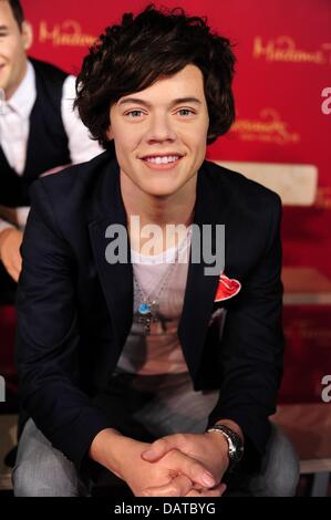 An unveiling of the Harry Styles wax figure at Madame Tussauds in ...