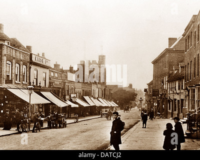 High Street, Sittingbourne, Kent, England, United Kingdom Stock Photo ...