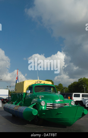 MODIFIED GREEN 1951 TRUCK RAFT USED BY CUBAN IMMIGRANTS MARCONE ...