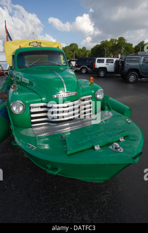MODIFIED GREEN 1951 TRUCK RAFT USED BY CUBAN IMMIGRANTS MARCONE ...