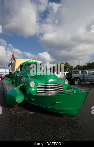 MODIFIED GREEN 1951 TRUCK RAFT USED BY CUBAN IMMIGRANTS MARCONE ...