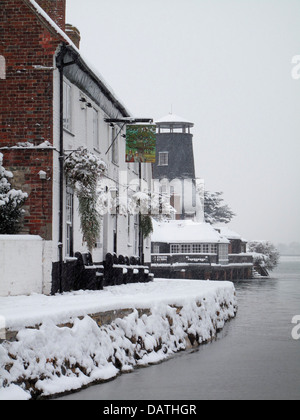 The Old Mill, Langstone, Chichester Harbour, Hampshire, UK Stock Photo ...