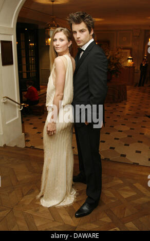 Swiss singer Patrick Nuo and his wife Molly pictured at the 'Movie ...
