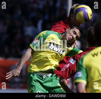 Match action in front of a new British record crowd of 4,917 during ...