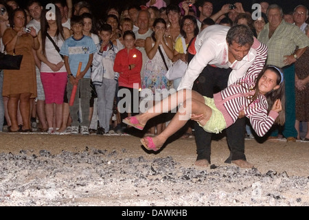 Fire dance ritual is still performed in six Bulgarian villages in the ...