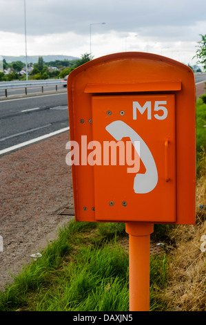 sos emergency breakdown telephone at roadside united kingdom Stock ...