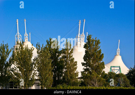 Butlins tent at Minehead. Somerset Stock Photo - Alamy