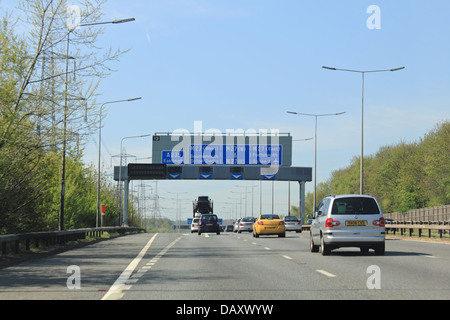 The M3 motorway in Hampshire, UK Stock Photo: 58368828 - Alamy