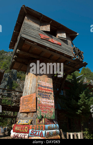 Tree house at Olympos, Turkey Stock Photo - Alamy