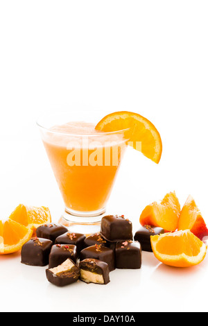 Fuzzy naval truffles on a white background Stock Photo - Alamy