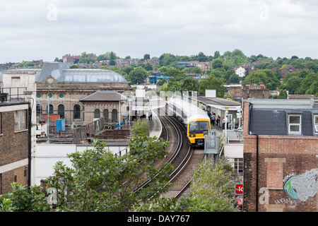 Peckham rye train station Stock Photo - Alamy