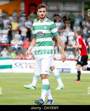 Brentford, London, UK. 20th July, 2013. Bahrudin Atajic during the pre ...