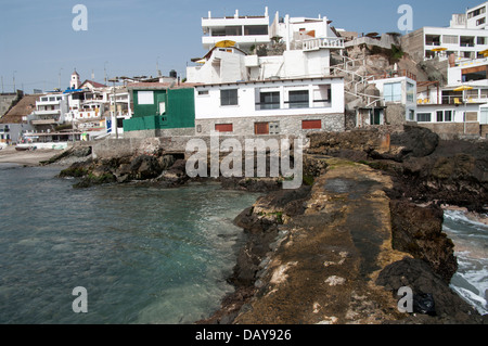 San Bartolo beach in province of Lima. Peru Stock Photo - Alamy