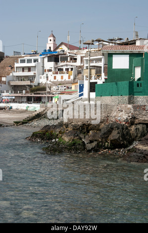 San Bartolo beach in province of Lima. Peru Stock Photo - Alamy