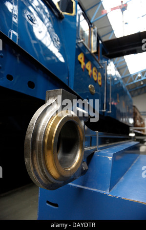 Close up of the Pacific Class locomotive 60103 Flying Scotsman showing ...
