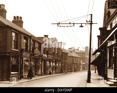 Mexborough High Street early 1900s Stock Photo - Alamy