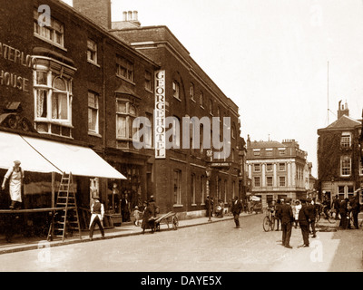 High Street, Grantham, Lincolnshire, England, United Kingdom Stock ...