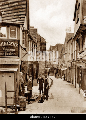 Frome Cheap Street early 1900s Stock Photo - Alamy