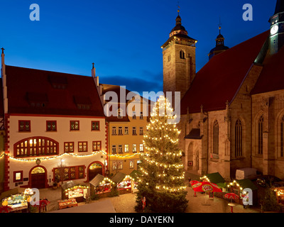 Christmas Market, Schmalkalden, Thuringia, Germany Stock Photo - Alamy