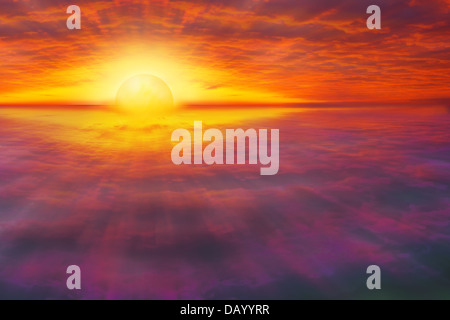 Layers of the sun Stock Photo - Alamy