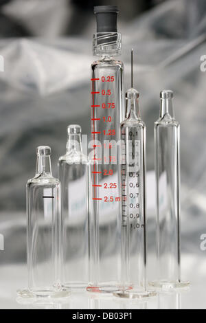 The picture shows syringes at a plant of Gerresheimer in Duesseldorf ...