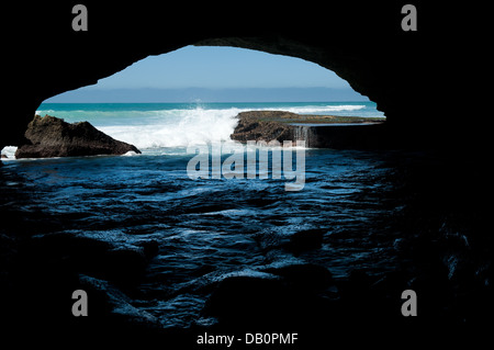 Waenhuiskrans Cave, Arniston Stock Photo - Alamy