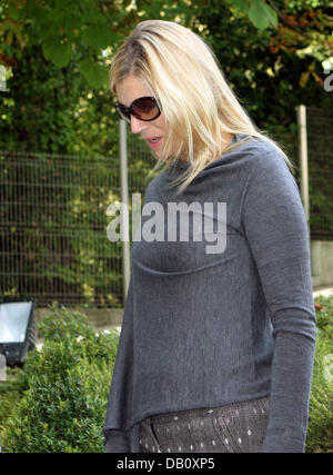 Crown Princess Maxima of the Netherlands walks in Brdo near Ljubljana ...