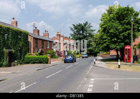 The High Street in Belbroughton, Worcestershire, England, UK Stock ...