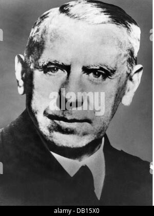 Chief of the Abwehr, the German military intelligence service Wilhelm ...