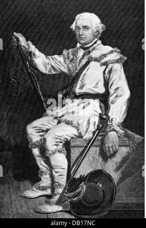 Continental Army General Daniel Morgan during the Revolutionary War ...