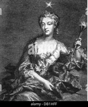 Louisa Ulrika of Prussia (1720-1782). Artist: Björk, Jakob (1726-1793 ...