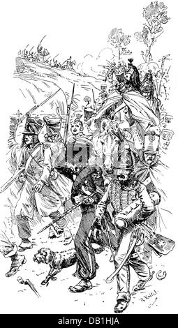 6th COALITION WAR 1814. Battle Brienne La Rothiere Trannes Troyes. Aube ...