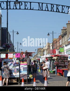 Chapel Market, Angel, Islington, London Stock Photo - Alamy