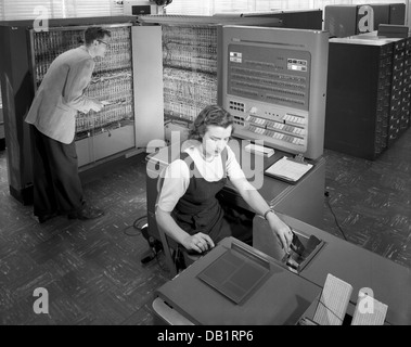 IBM 704 Computer Stock Photo - Alamy