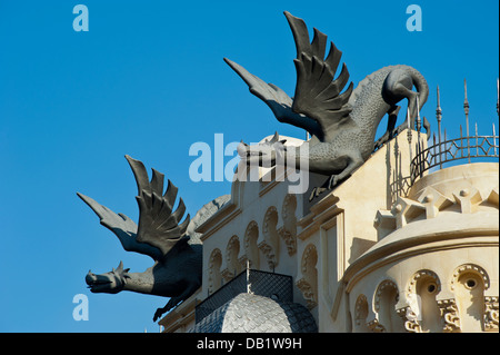 House of the Dragons, or Casa de los Dragones (1900-1905) with Four ...