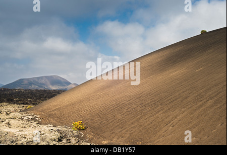 Unnamed scoria cone in the lava field of the 1730-36 eruption, with ...