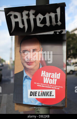 An election poster by the APPD (Anarchistische Pogo-Partei Deutschlands ...