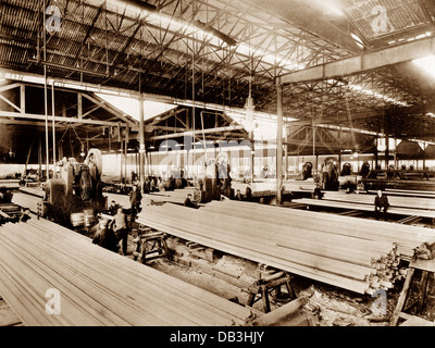 Workington Steel Works Rail MIll early 1900s Stock Photo - Alamy
