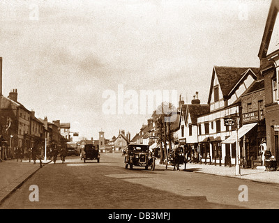 High Street, Hoddesdon, Hertfordshire, England, United Kingdom Stock ...