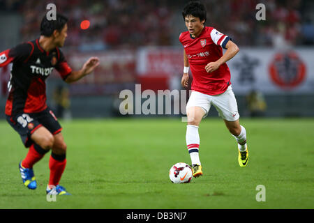 Nagoya, Japan. 22nd , 2013. Ryo Miyaichi (Arsenal) Football / Soccer ...