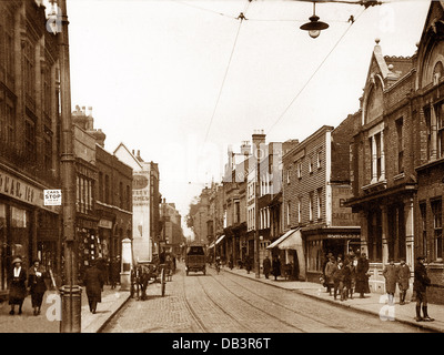 Rochester, Kent, High Street, vintage photo Stock Photo - Alamy