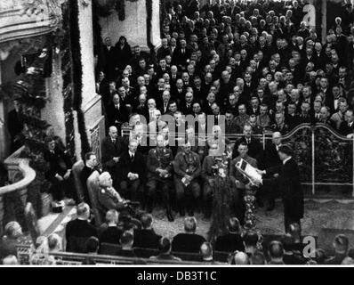 Hitler and Hindenburg at the 'Day of Potsdam' Stock Photo - Alamy