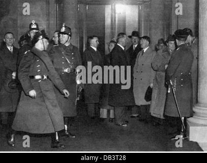 Adolf Hitler, Hermann Goering and Wilhelm Frick in the Reichstag, 1941 ...
