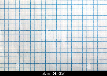 Exercise book paper page with squares, one page. Blank lined worksheet ...